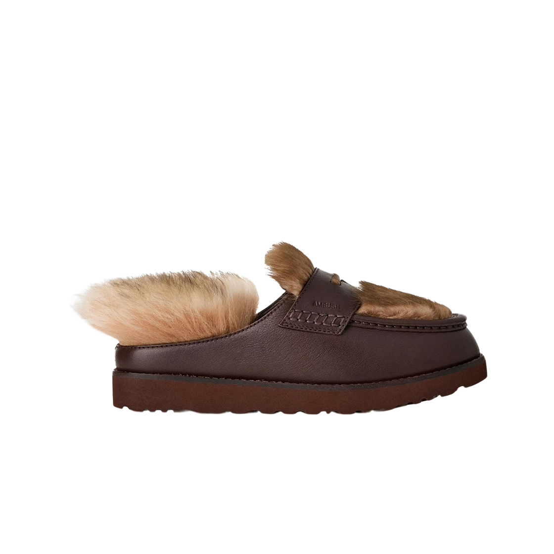 어그 x 앰부쉬 페니 로퍼 버건디 | UGG | KREAM