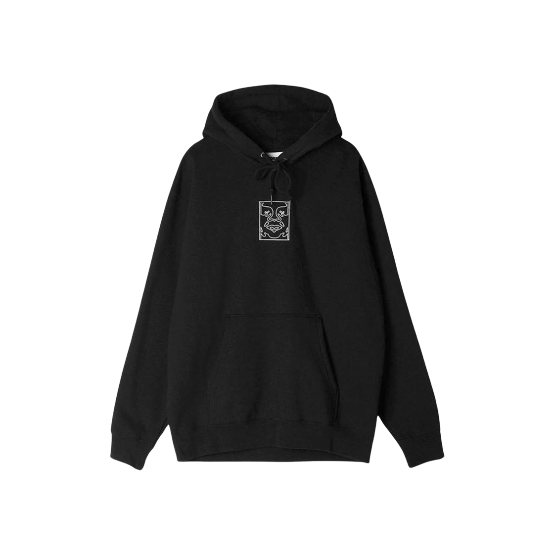 오베이 아웃라인 후드 블랙 | Obey | KREAM