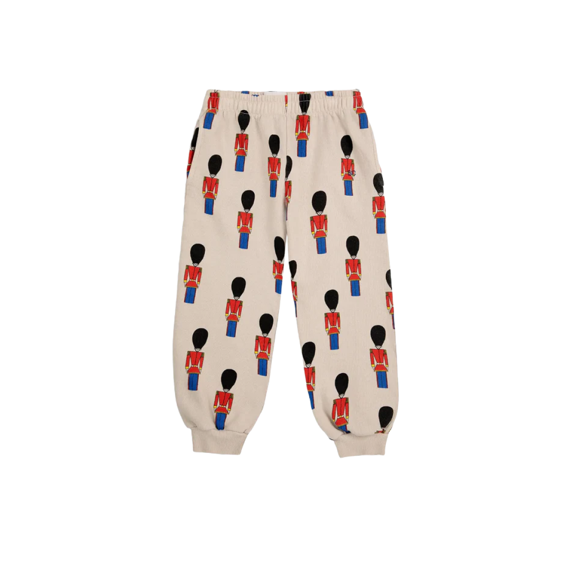 (키즈) 보보쇼즈 리틀 틴 솔져 풀 패턴 조거 팬츠 라이트 브라운 | Bobo Choses | KREAM