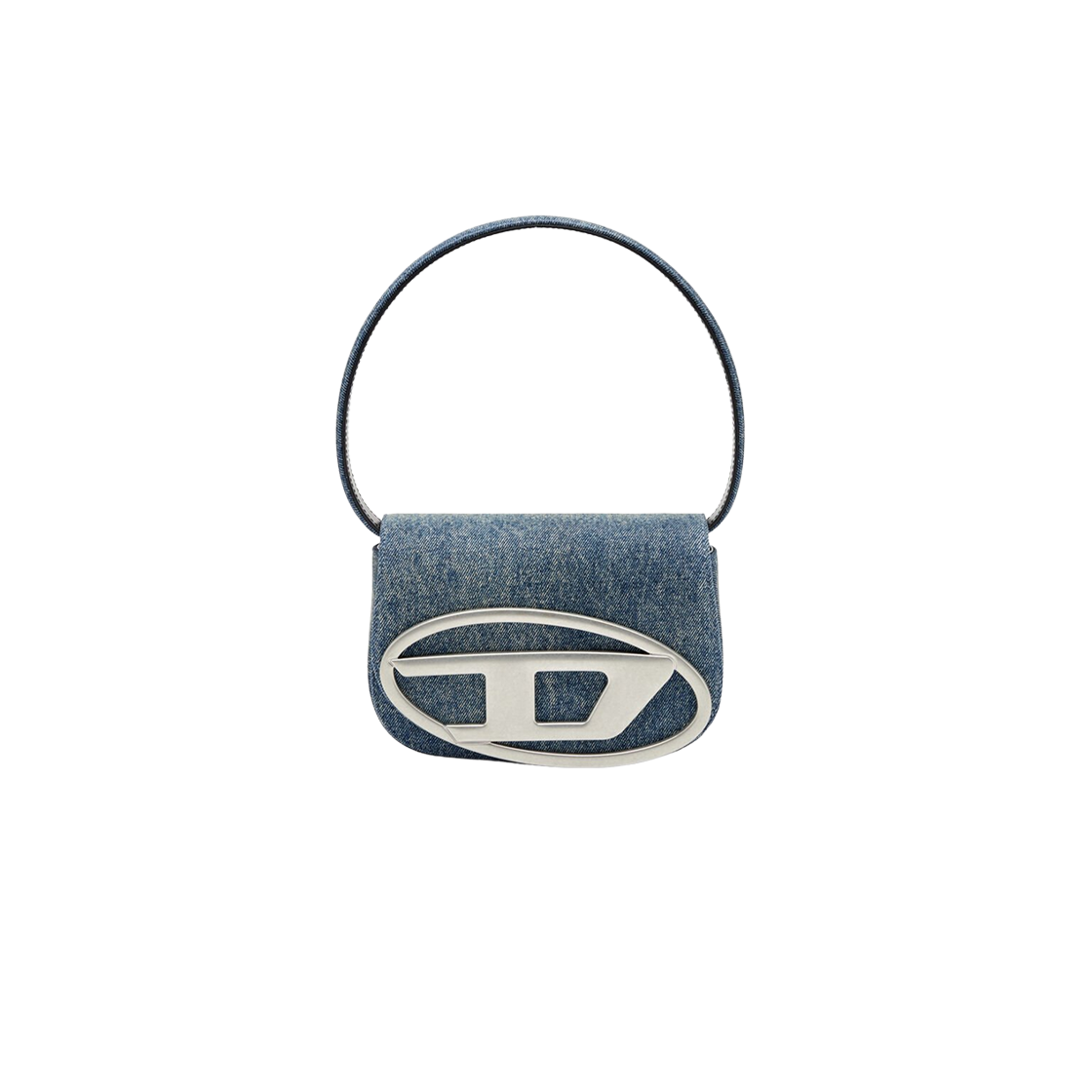 디젤 1DR 솔라이스드 데님 아이코닉 숄더백 블루 | Diesel | KREAM