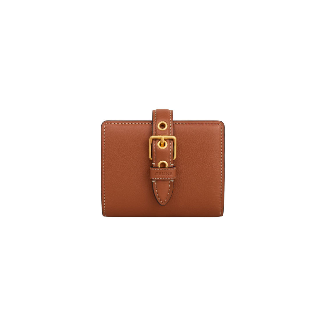 셀린느 콘티 스몰 월렛 서플 그레인드 카프스킨 탄 | Celine | KREAM
