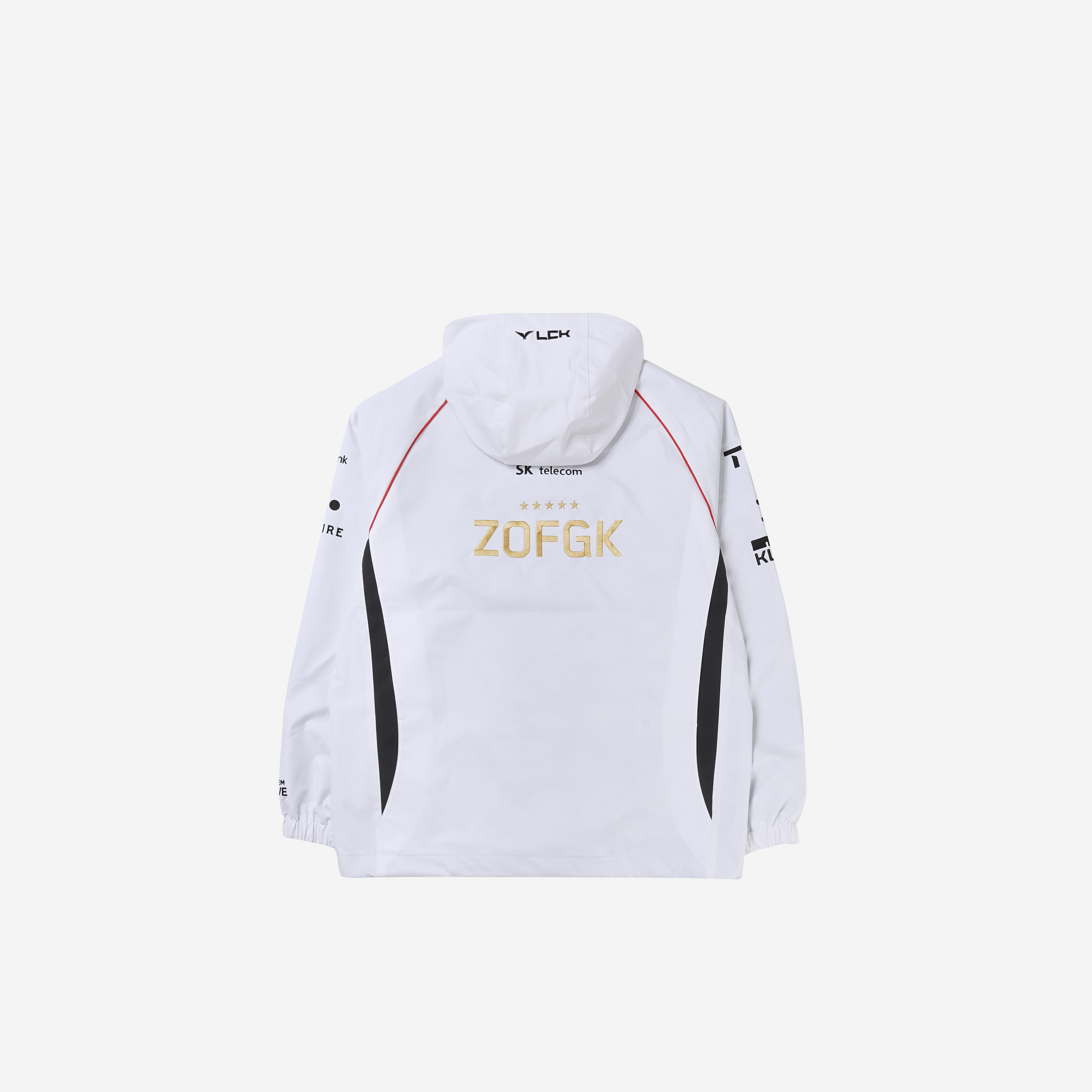 골 스튜디오 T1 2024 유니폼 월드 챔피언십 자켓 화이트 (마킹 버전) | KREAM