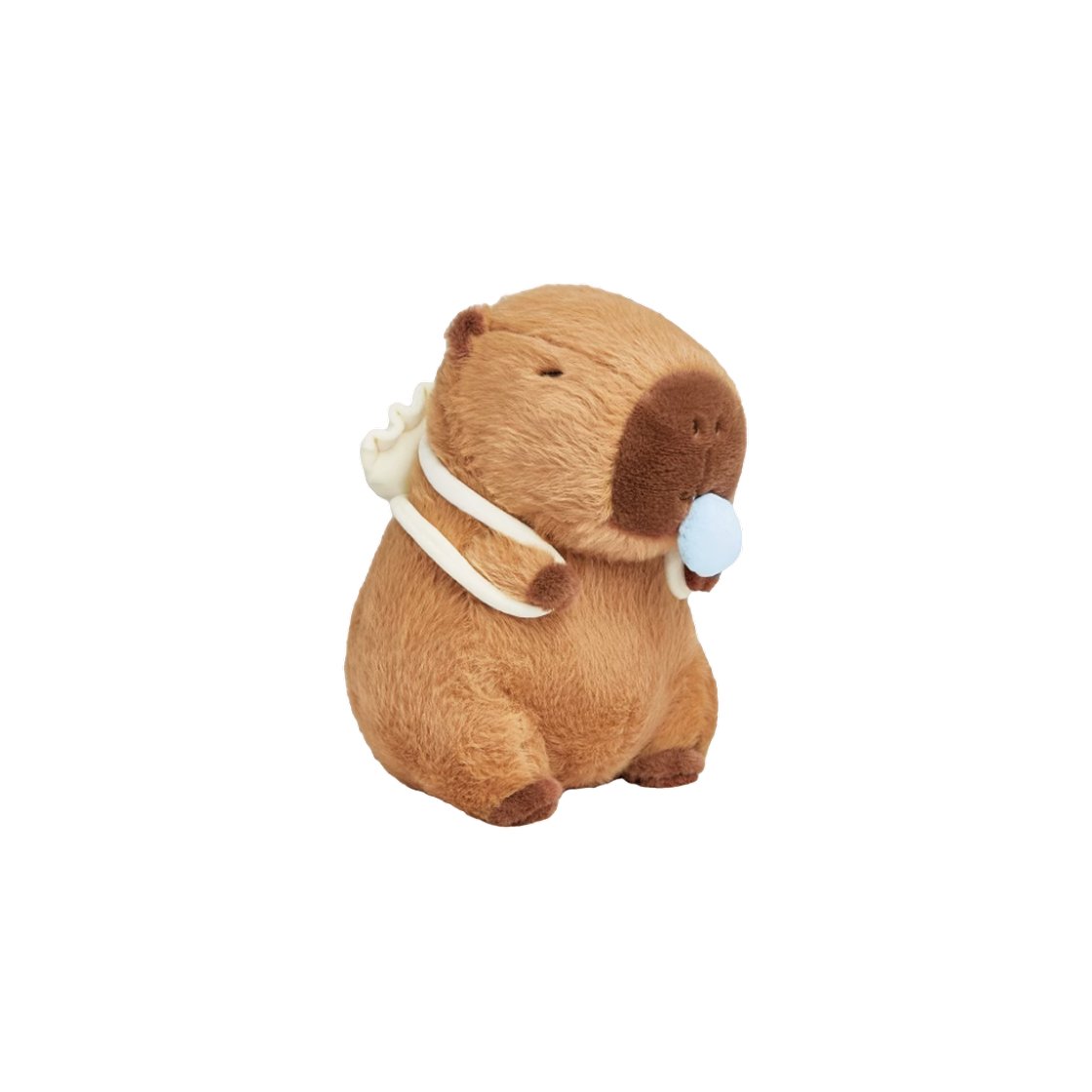 더 그린 파티 카피바라 만두 백팩 봉제 인형 14cm 브라운 | The Green Party | KREAM