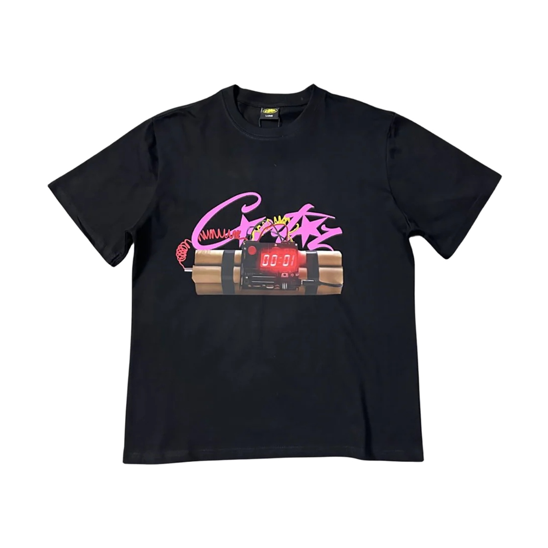 코르테이즈 노 타임 포 러브 티셔츠 블랙 | Corteiz | KREAM