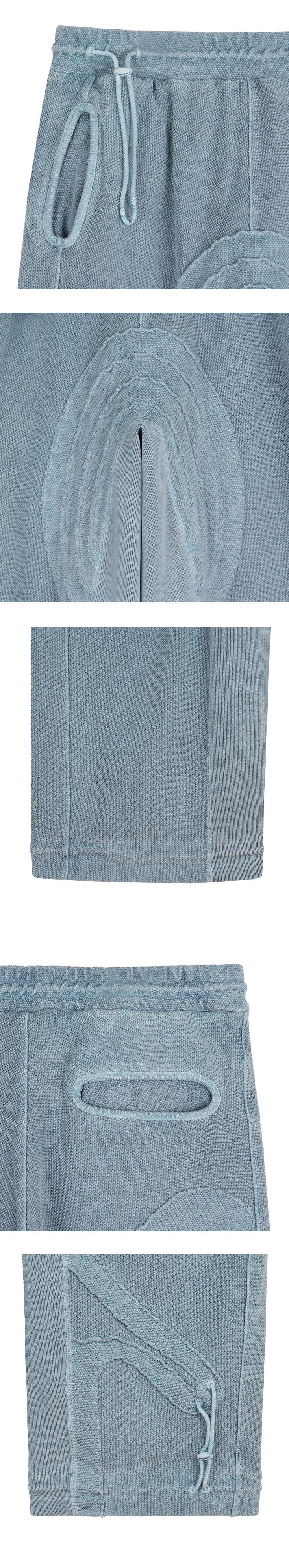 지안 예 오빗 팬츠 다이드 아쿠아 - 25SS | Jian Ye | KREAM