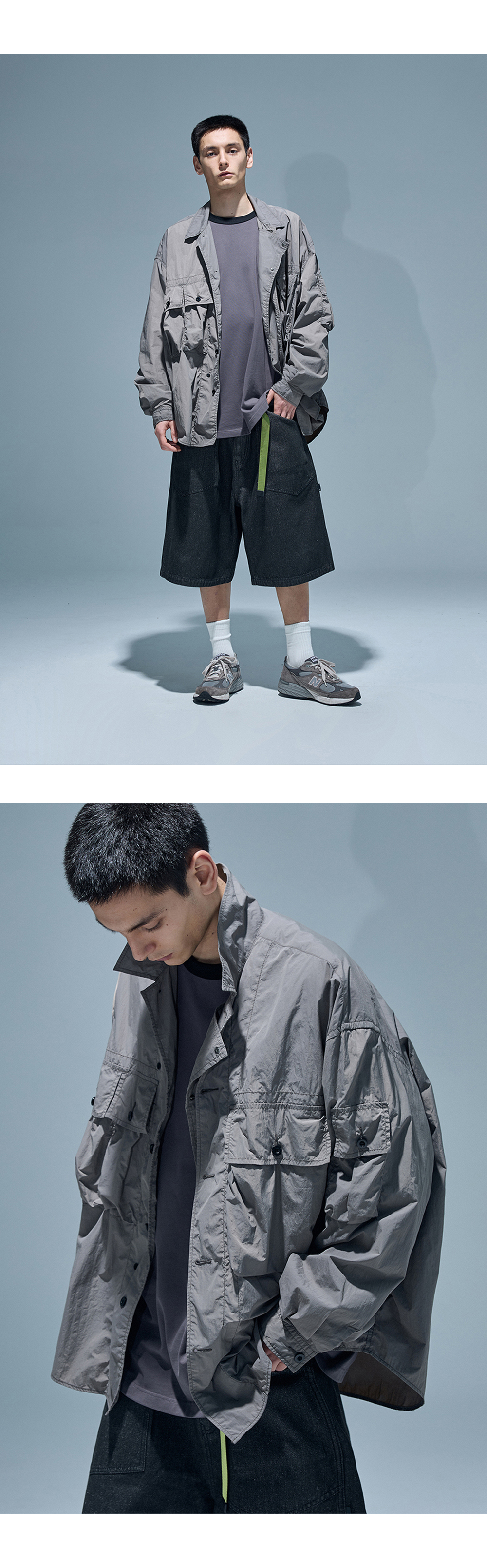 모이프 M43 셔츠 자켓 스톤 | moif | KREAM