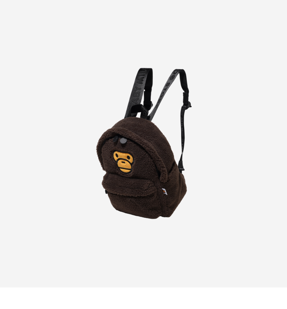 베이프 베이비 마일로 미니 퍼 백팩 브라운 | BAPE | KREAM