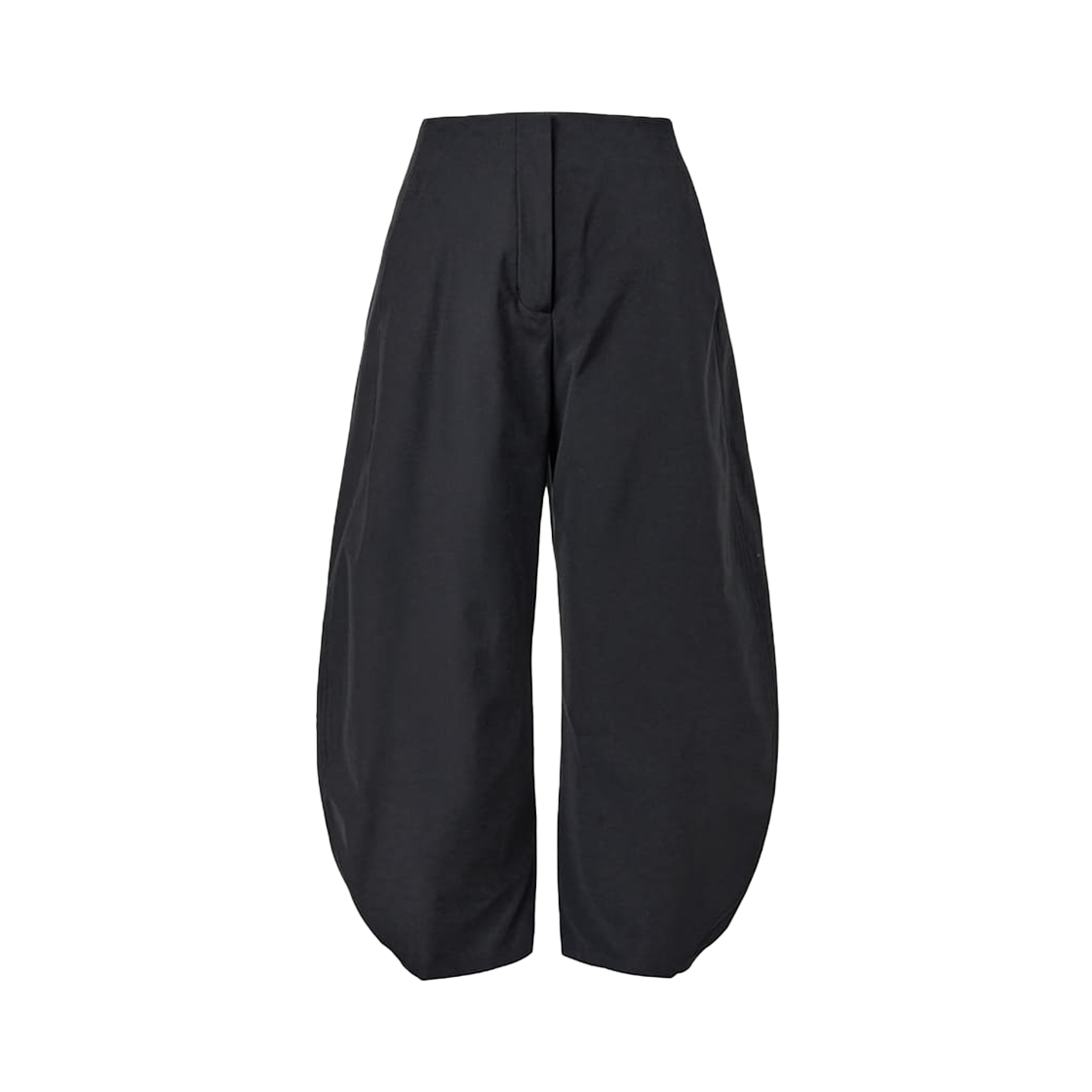 아모멘토 우먼 커브드 실루엣 팬츠 블랙 - 25SS | AMOMENTO | KREAM