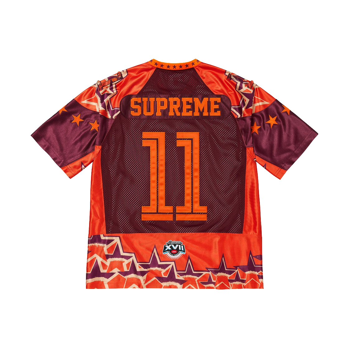슈프림 스타 풋볼 저지 오렌지 - 25SS | Supreme | KREAM