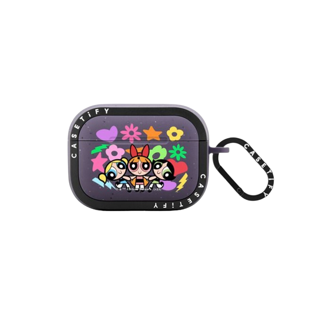 케이스티파이 x 파워퍼프걸 아이콘 에어팟 프로 울트라 임팩트 케이스 매트 딥 퍼플 | Casetify | KREAM