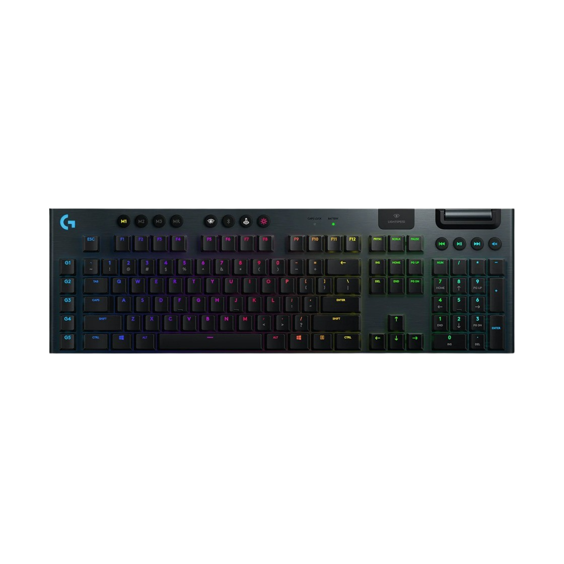로지텍 G913 라이트스피드 무선 RGB 기계식 게이밍 키보드 청축 카본 (국내 정식 발매 제품) | Logitech | KREAM
