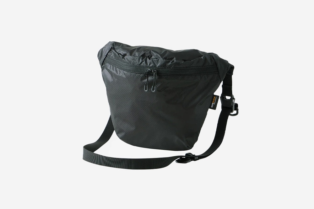 골드윈 코듀라 립스탑 사코슈 백 블랙 - 25SS | Goldwin | KREAM