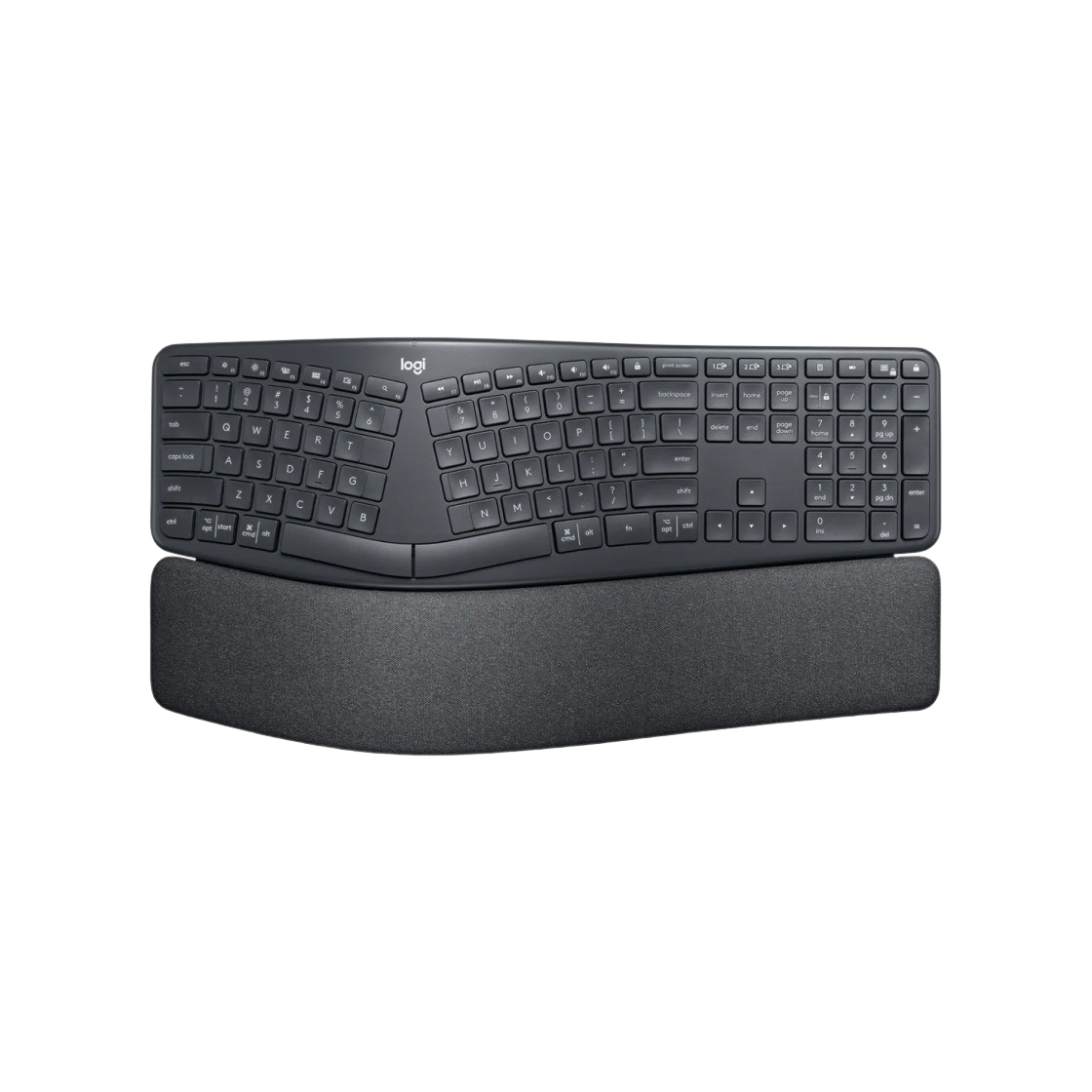 로지텍 Ergo K860 무선 스프릿 키보드 그래파이트 (국내 정식 발매 제품) | Logitech | KREAM