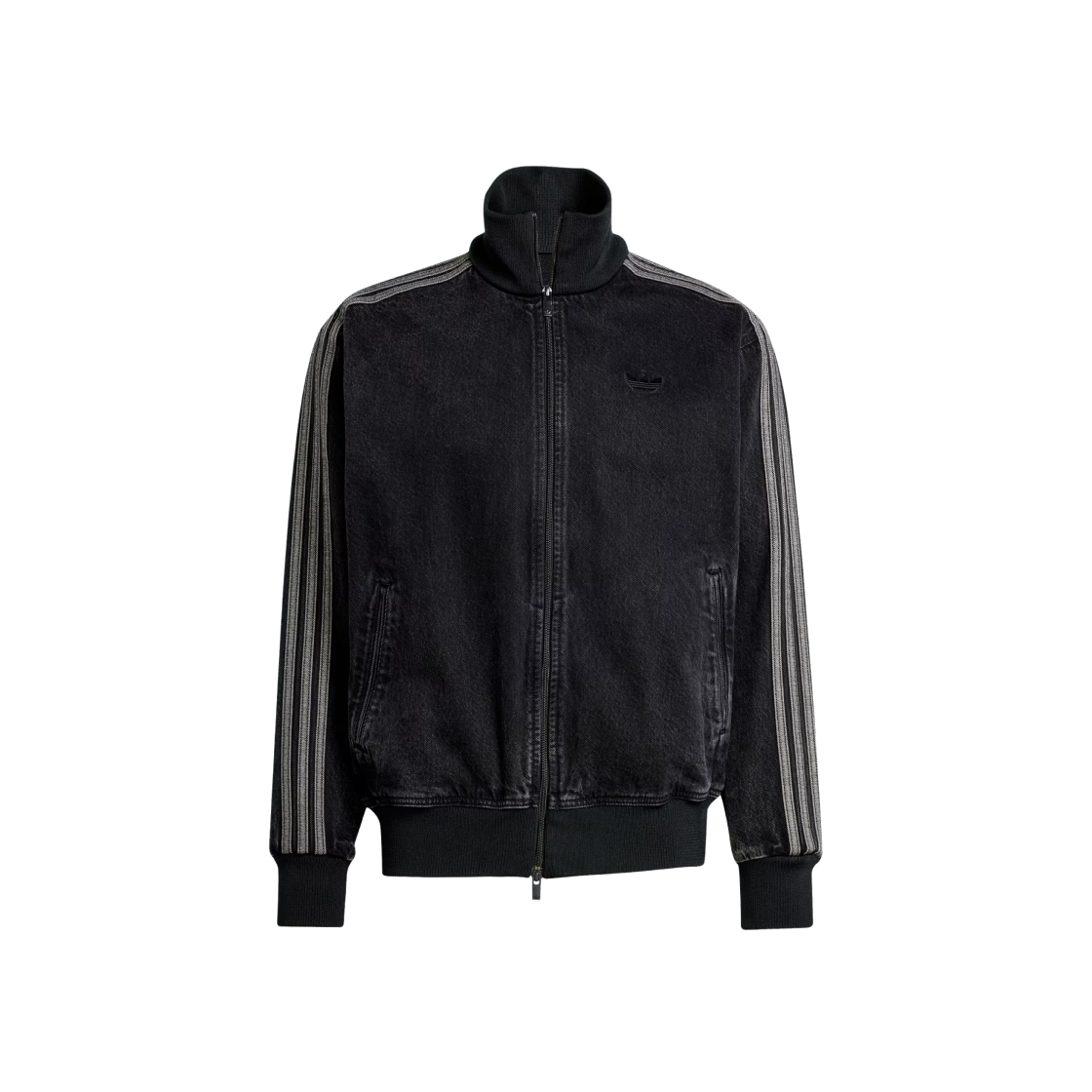 아디다스 아디컬러 데님 파이어버드 트랙탑 트루 블랙 데님 - US 사이즈 | Adidas | KREAM