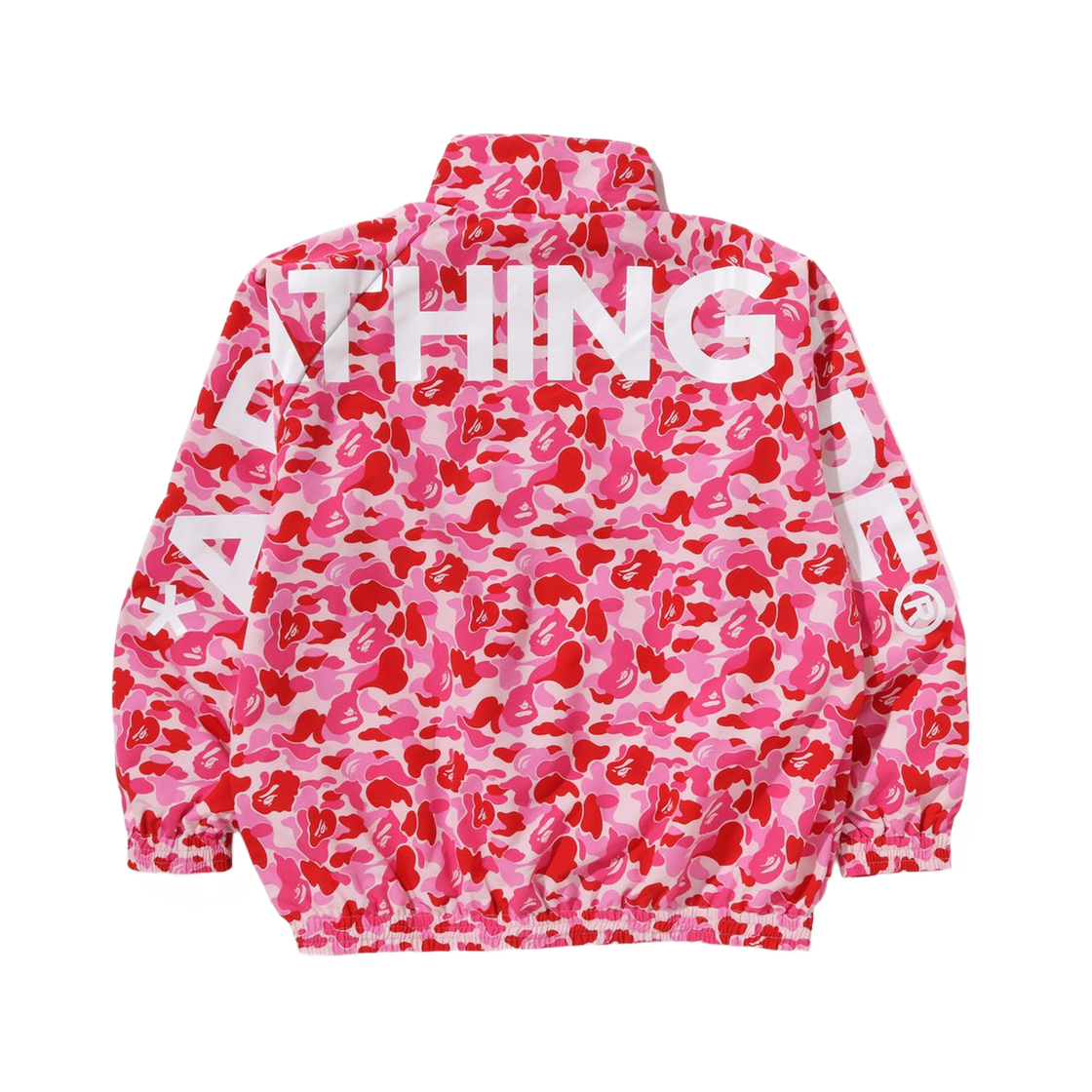 (W) 베이프 ABC 카모 트랙 자켓 핑크 | BAPE | KREAM