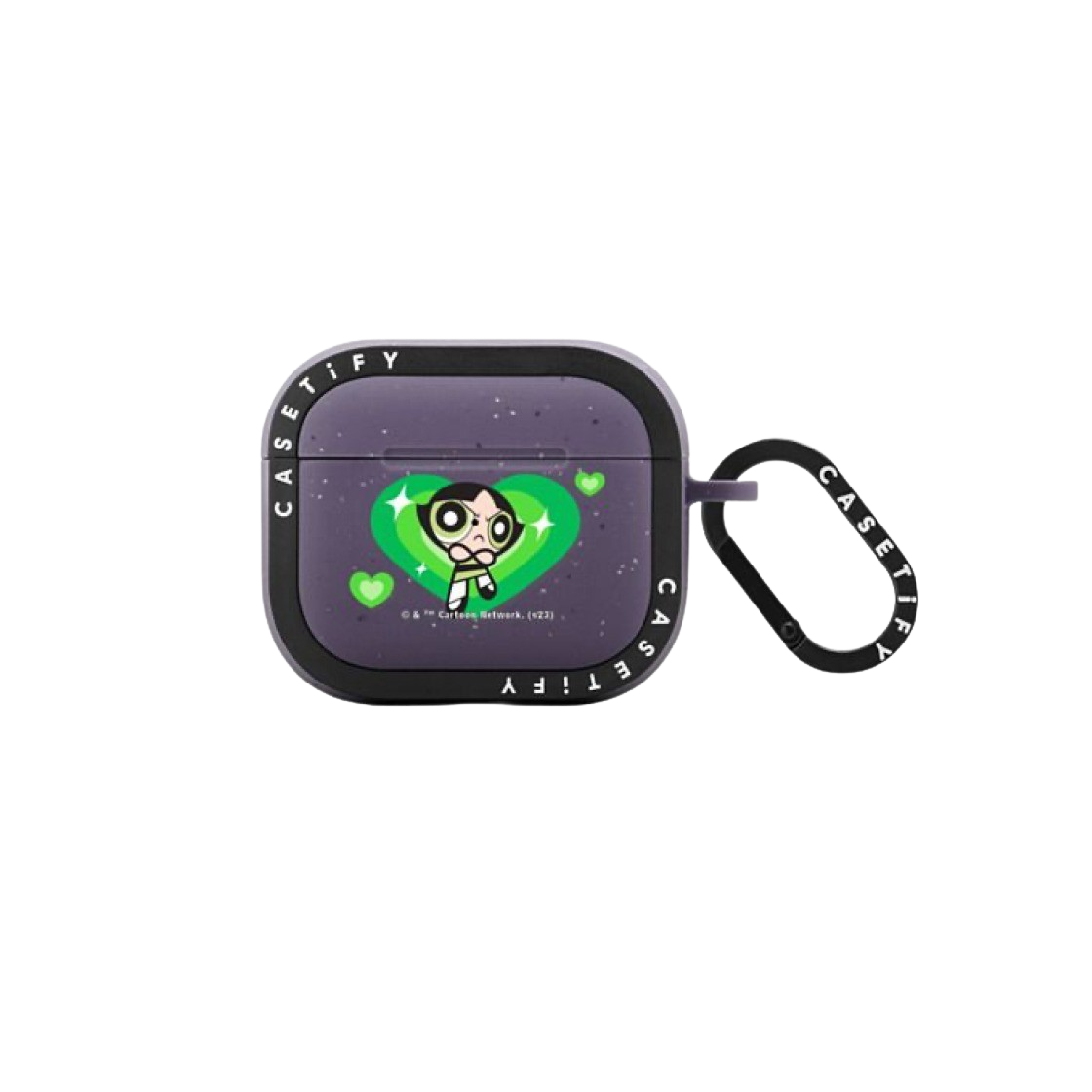 케이스티파이 X 파워퍼프걸 버터컵 에어팟 3세대 울트라 임팩트 케이스 매트 딥 퍼플 Casetify Kream