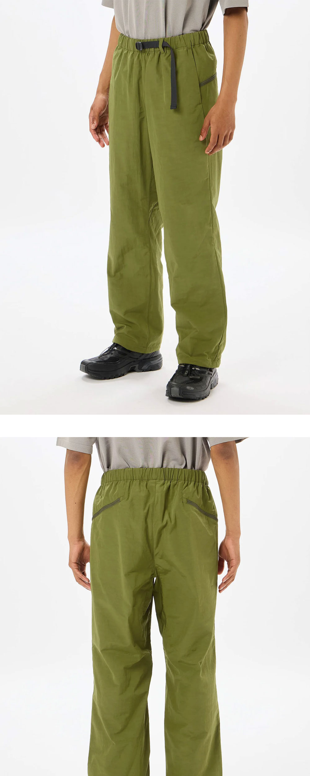 골드윈 나일론 멀티 퍼포즈 팬츠 딥 차콜 - 25SS | Goldwin | KREAM