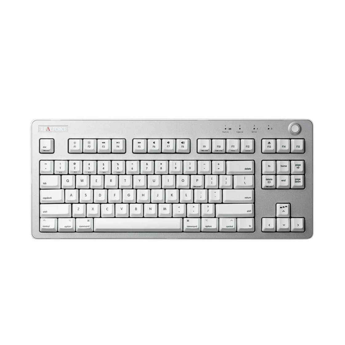 리얼 포스 R3TLM BT 저소음 영문 APC 45g 키보드 화이트 (국내 정식 발매 제품) | Real Force | KREAM
