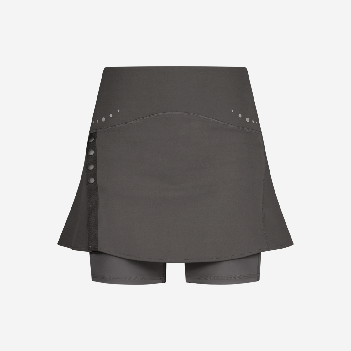 오호스 버튼 슬릿 스커트 쇼츠 스톤 브라운 | OJOS | KREAM