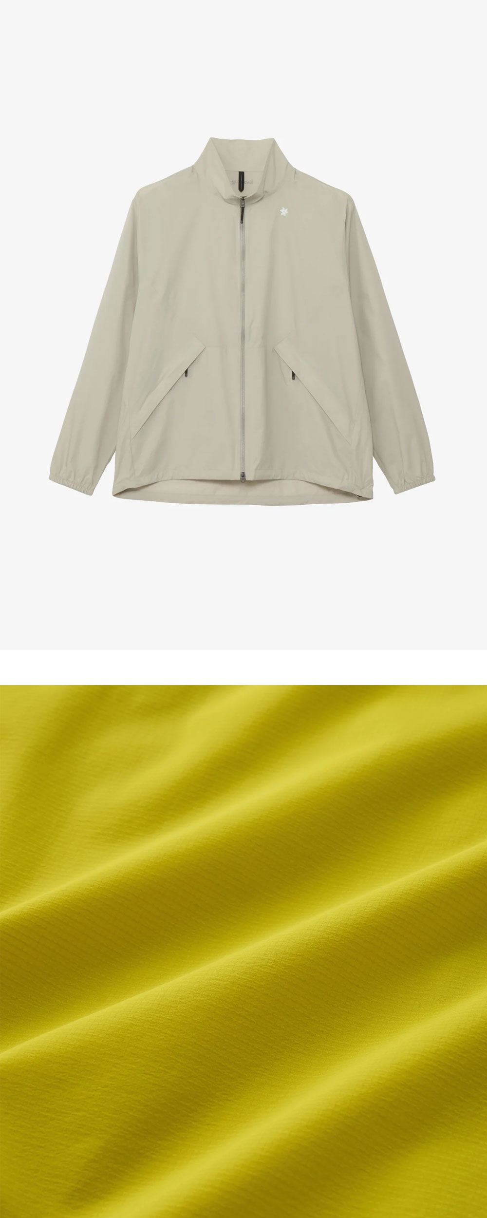 골드윈 퍼텍스 이퀼리브리엄 윈드 자켓 포그 베이지 - 25SS | Goldwin | KREAM