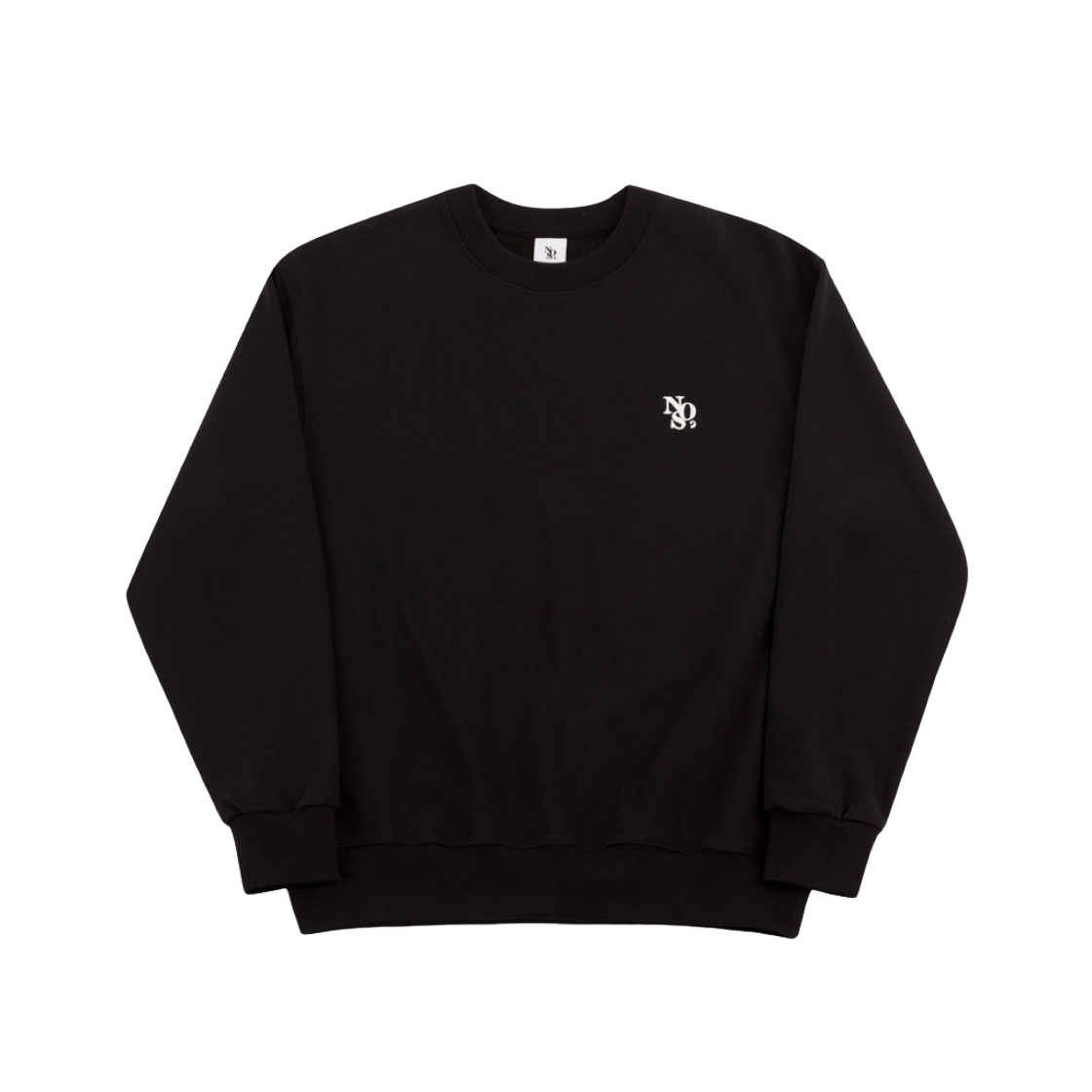 NOS7 시그니쳐 심볼 스웨트셔츠 블랙 | NOS7 | KREAM