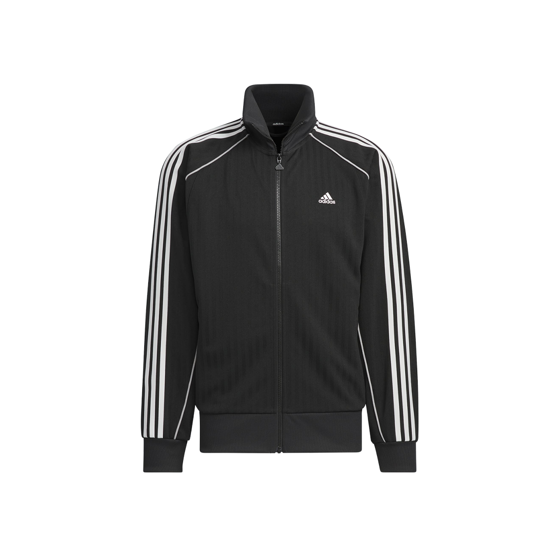 아디다스 BYD3S 루즈 핏 자카드 니트 트랙탑 젠더 뉴트럴 블랙 - KR 사이즈 | Adidas | KREAM