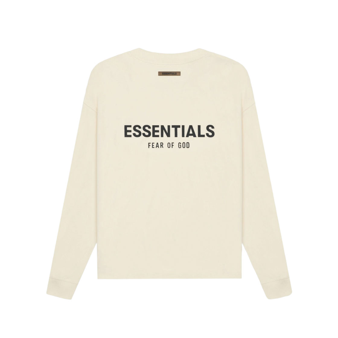 에센셜 롱슬리브 티셔츠 크림 - 21SS | Essentials | KREAM