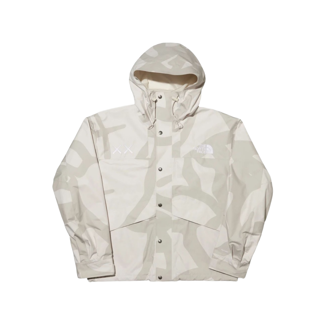 노스페이스 x 카우스 레트로 1986 마운틴 자켓 문라이트 아이보리 프린트 - 22FW | The North Face | KREAM