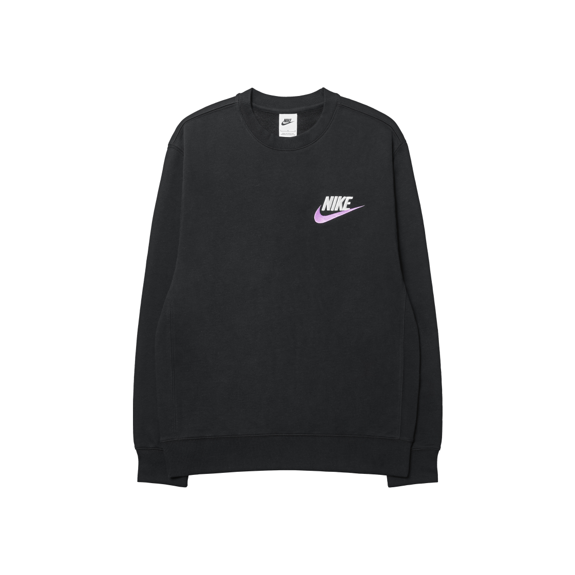 나이키 클럽 프렌치 테리 크루넥 블랙 - 아시아 | Nike | KREAM