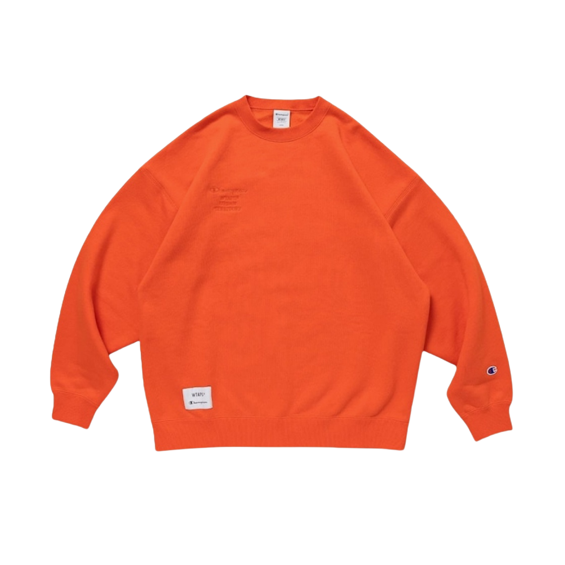 챔피온 x 더블탭스 아카데미 크루넥 CTPL 오렌지 | Champion | KREAM