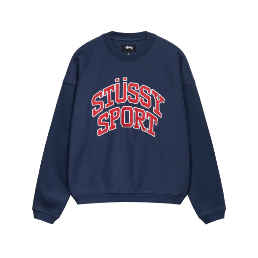 스투시 빅 크랙클 스포츠 크루넥 워시드 블랙 | Stussy | KREAM 스투시 빅 크랙클 스포츠 크루넥 워시드 블랙 | Stussy | KREAM