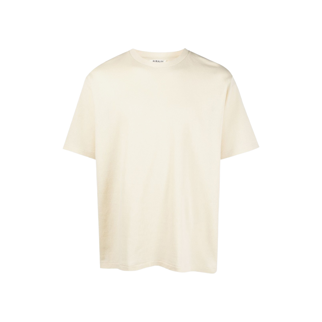 오라리 코튼 메쉬 티셔츠 아이보리 - 23SS | Auralee | KREAM