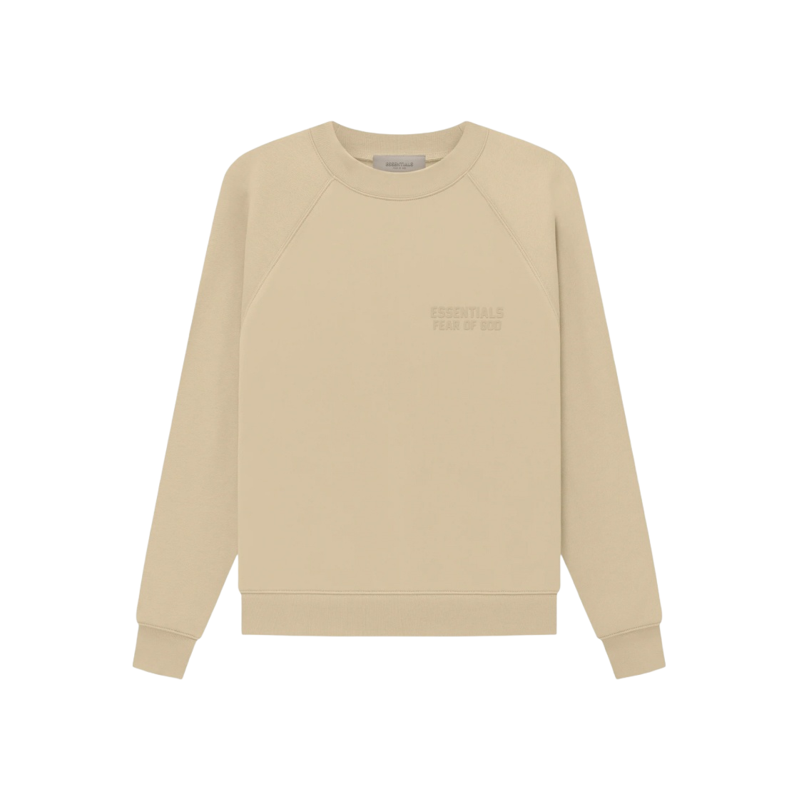 에센셜 크루넥 스웨트셔츠 샌드 - 23SS | Essentials | KREAM