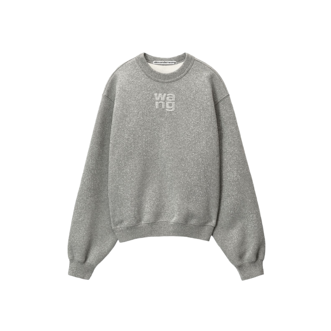 (W) 알렉산더 왕 글리터 테리 스웨트셔츠 사이드워크 | Alexander Wang | KREAM