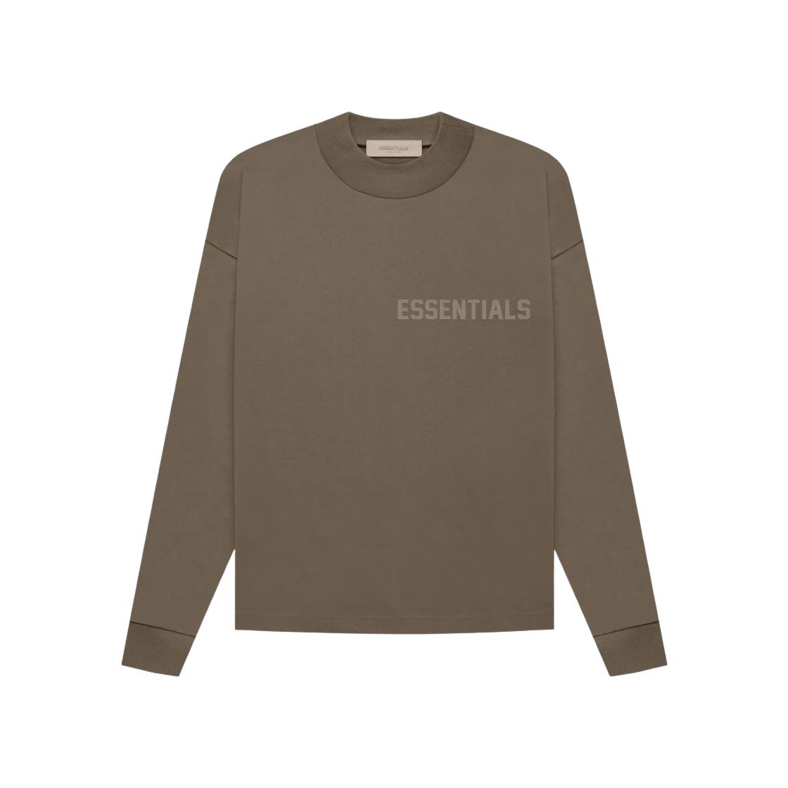 에센셜 롱슬리브 티셔츠 우드 - 22FW | Essentials | KREAM