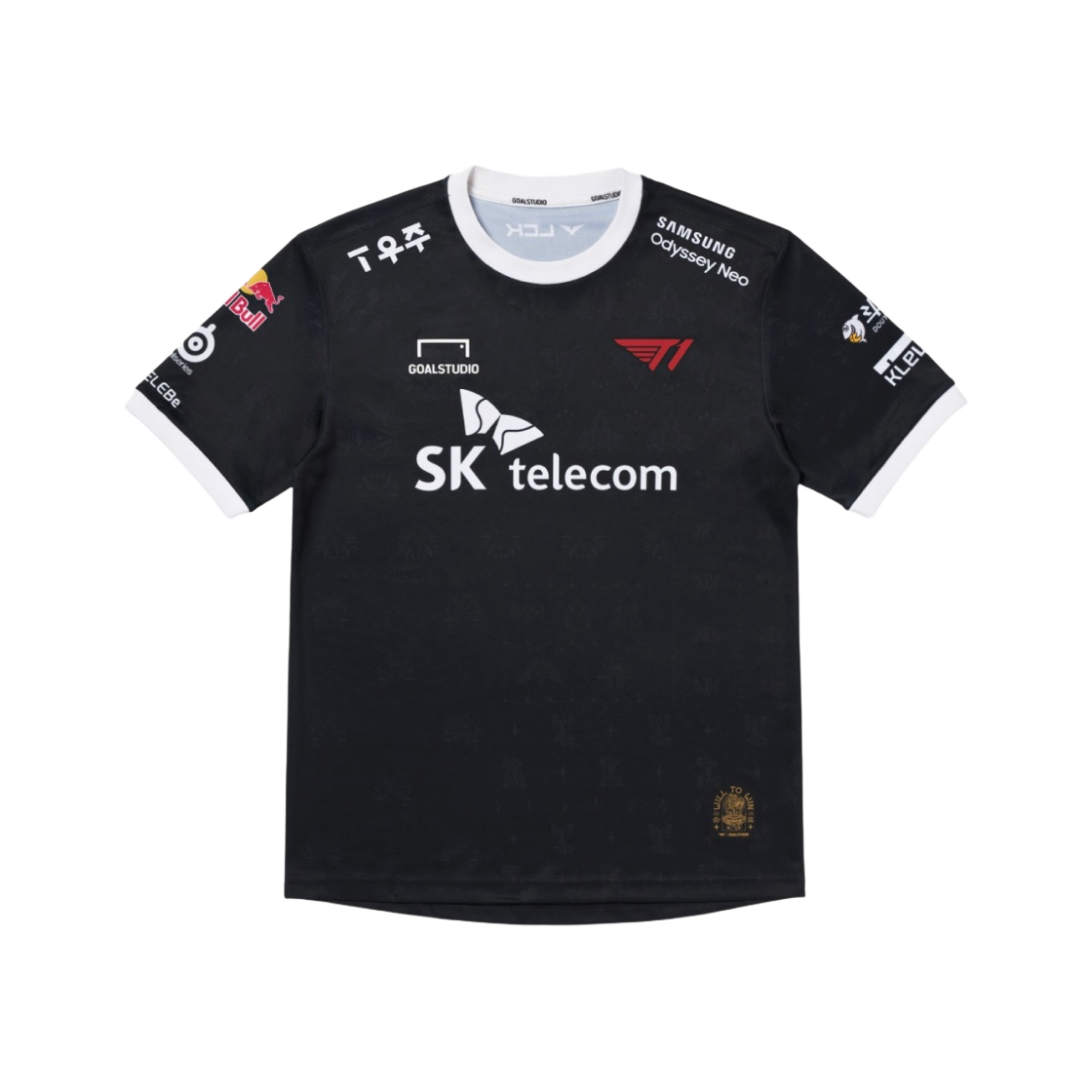 골 스튜디오 T1 2023 플레이어 게임 홈 저지 블랙 (논 마킹 버전) | Goal Studio | KREAM