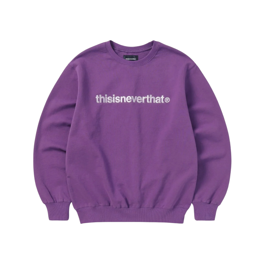 디스이즈네버댓 티-로고 크루넥 퍼플 | Thisisneverthat | KREAM