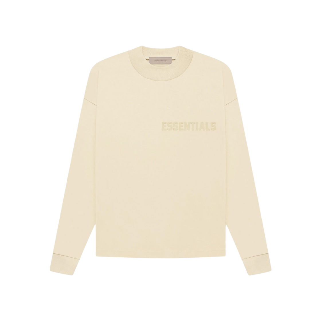 에센셜 롱슬리브 티셔츠 에그 쉘 - 22FW | Essentials | KREAM