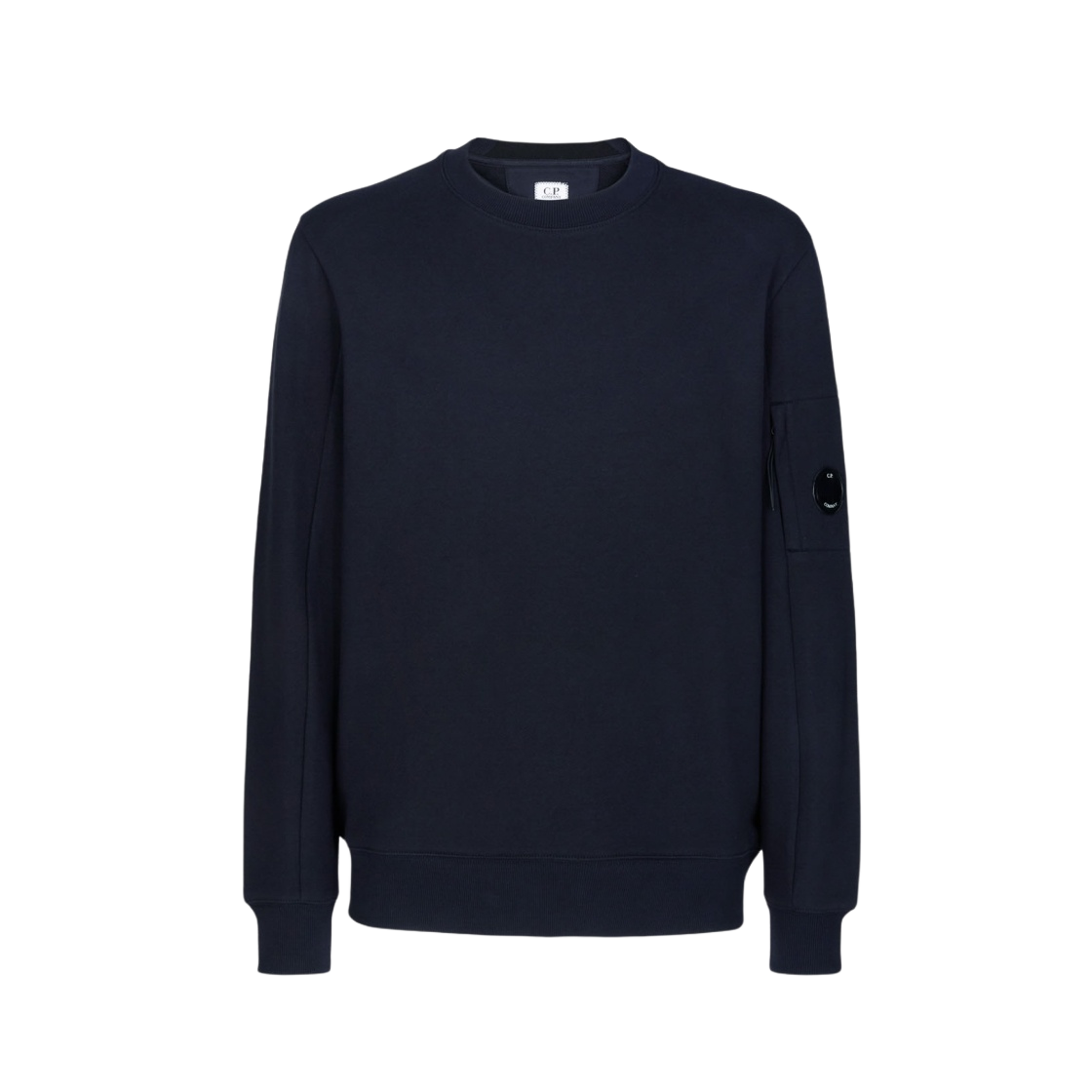 C.P. 컴퍼니 다이애그널 레이즈드 플리스 스웨트셔츠 네이비 - 22FW | C.P. Company | KREAM