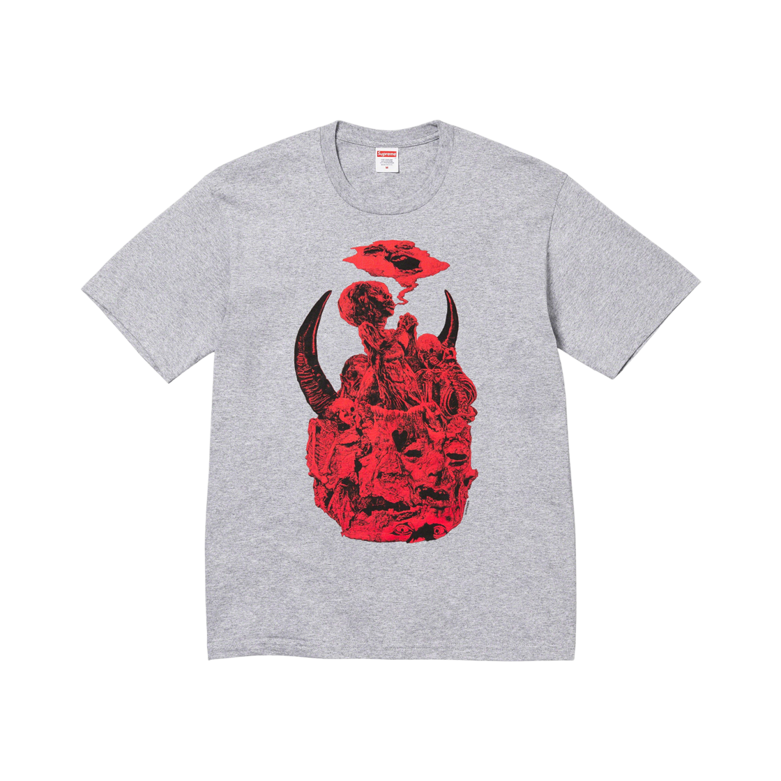 슈프림 뮤턴츠 티셔츠 헤더 그레이 - 23FW | Supreme | KREAM