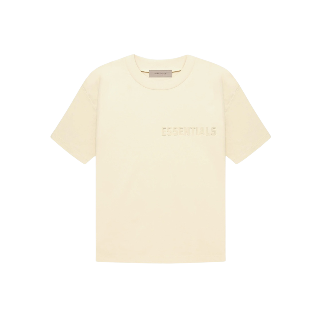 에센셜 숏슬리브 티셔츠 에그 쉘 - 22FW | Essentials | KREAM