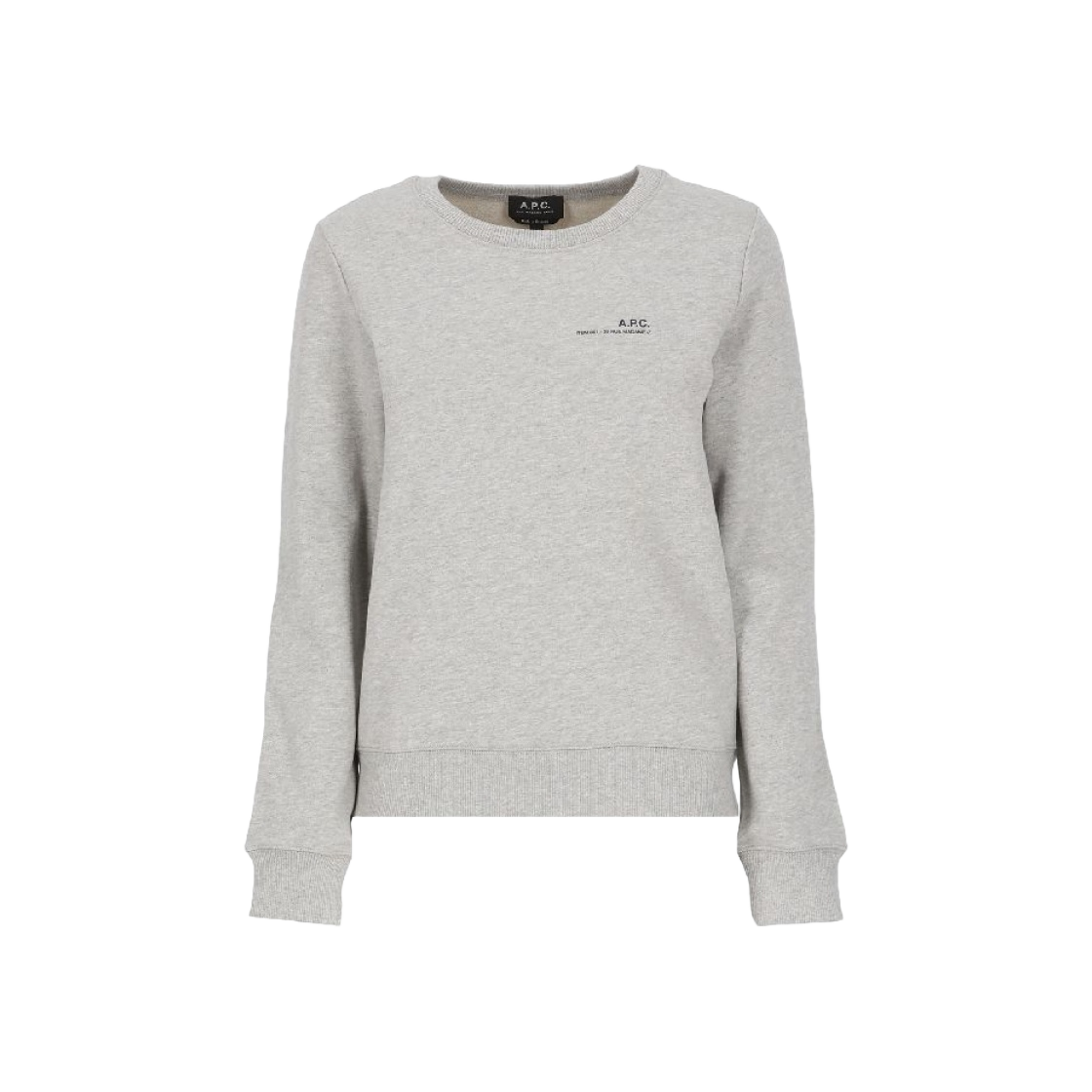 (W) 아페쎄 아이템 스웨트셔츠 그레이 | A.P.C. | KREAM