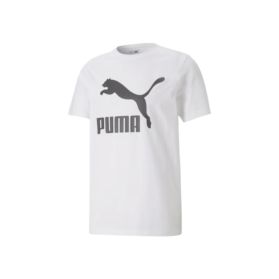 푸마 클래식 로고 티셔츠 화이트 | Puma | KREAM