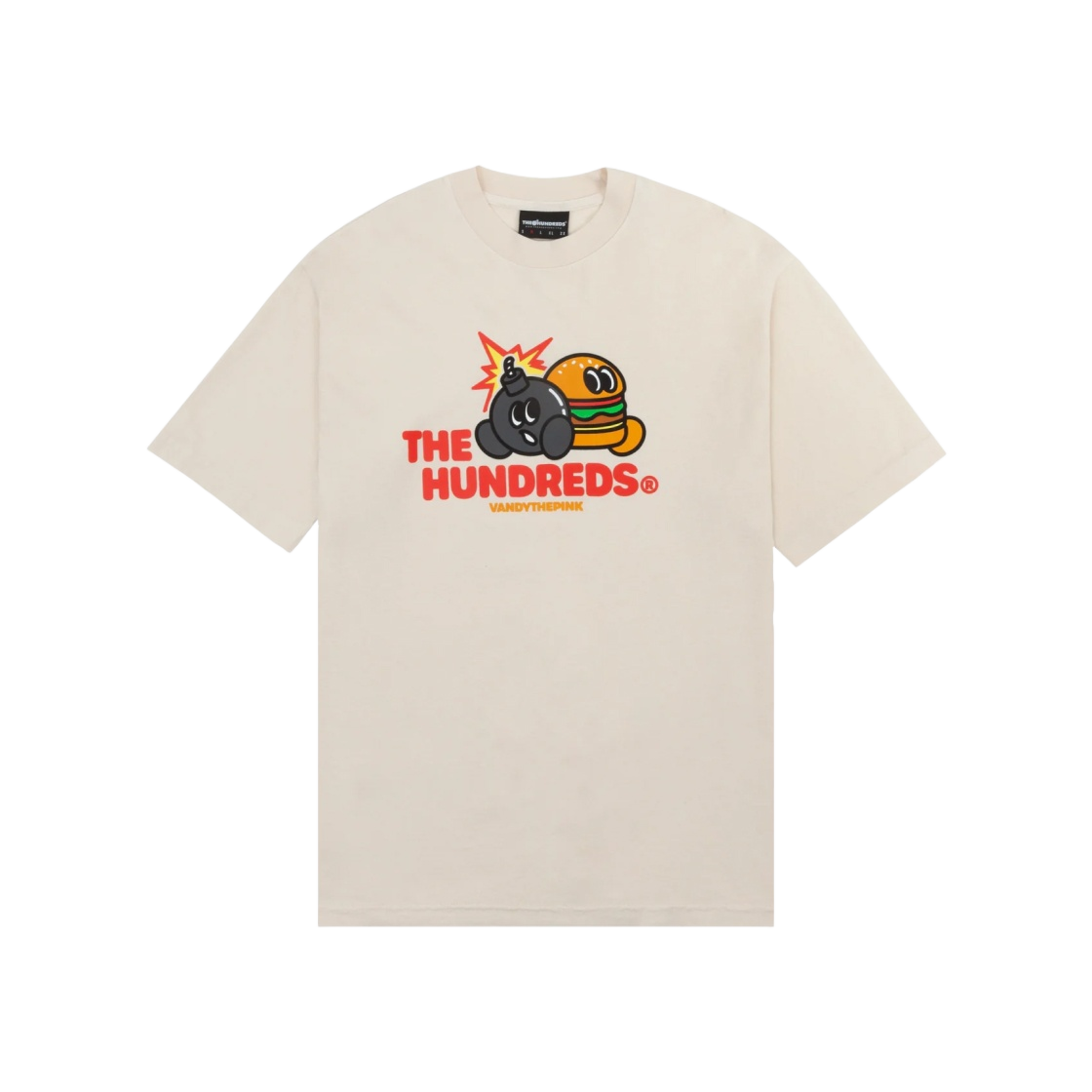 반디 더 핑크 x 더 헌드레즈 반디 티셔츠 크림 | Vandy The Pink | KREAM