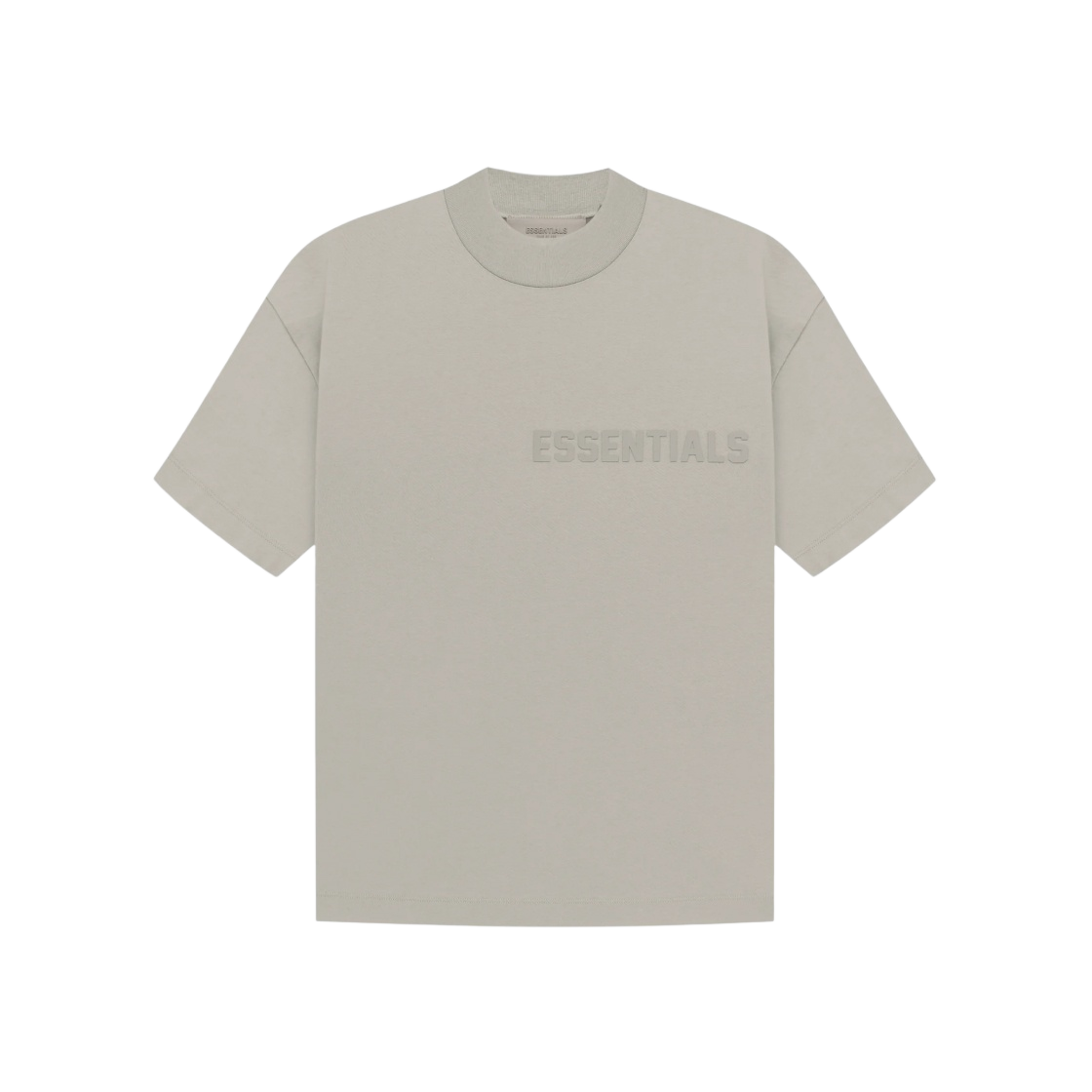 (W) 에센셜 숏슬리브 티셔츠 실 - 23SS | Essentials | KREAM