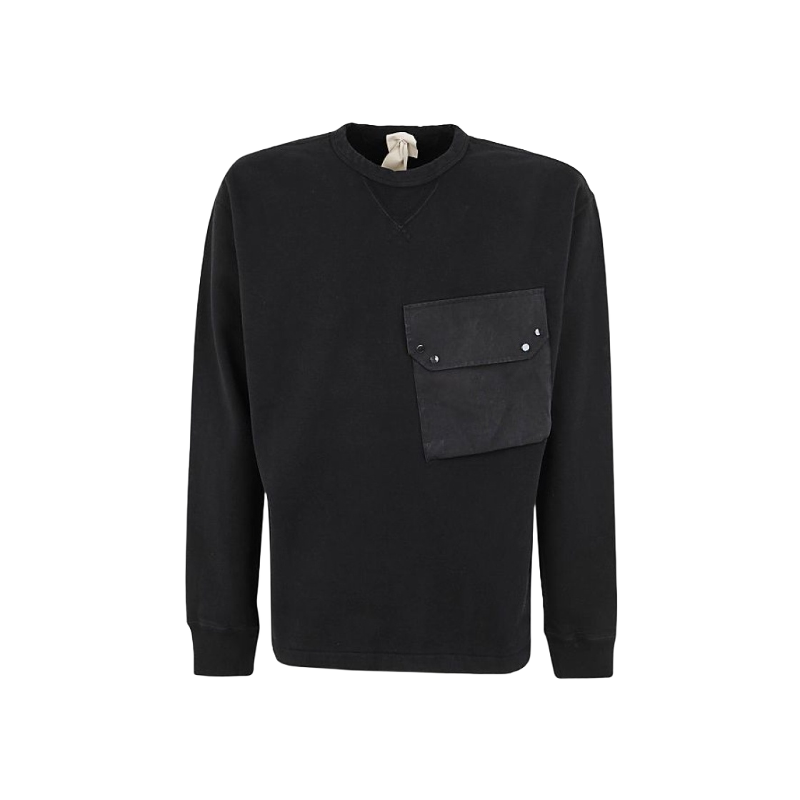 텐씨 가먼트 다이드 크루넥 스웨트셔츠 블랙 | Ten C | KREAM