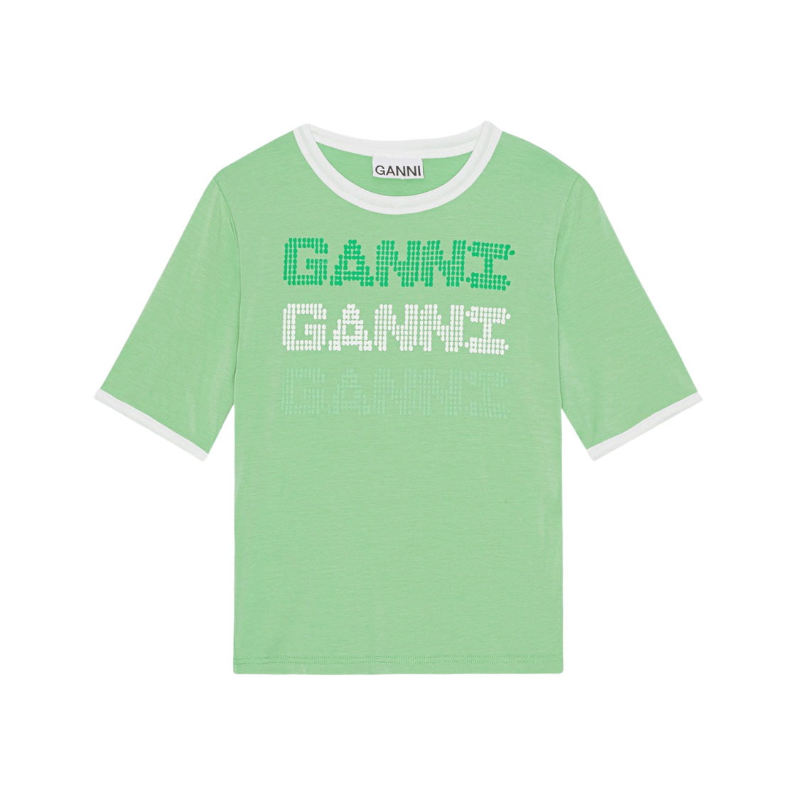 (W) Ganni Fitted T-Sh... STYLE | KREAM