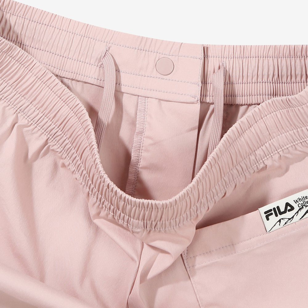 휠라 여성 투웨이 우븐 와이드 팬츠 더스티 핑크 | FILA | KREAM