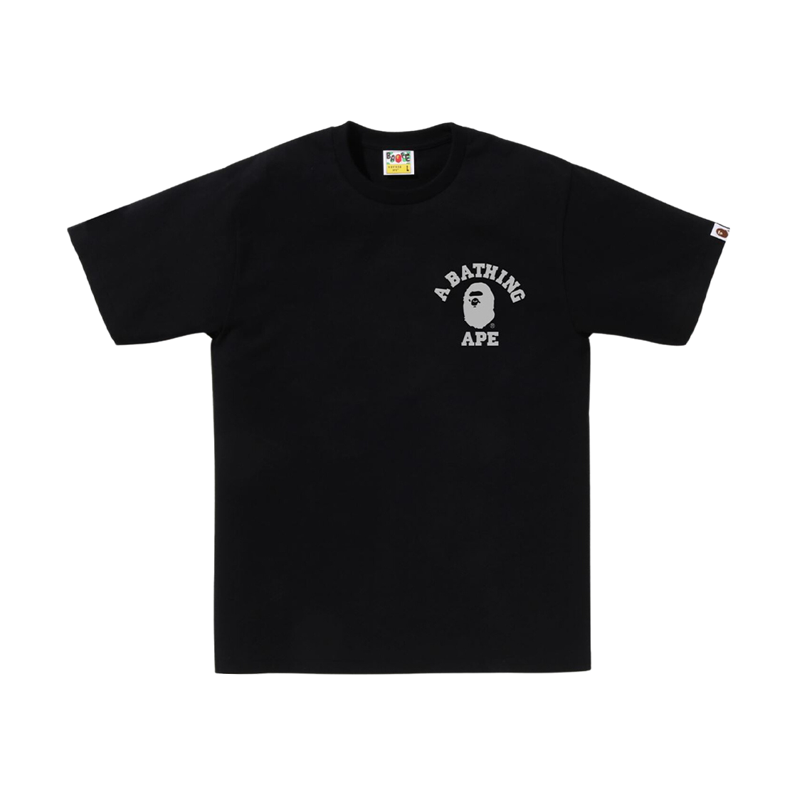 베이프 허니콤 카모 컬리지 ATS 티셔츠 블랙 | BAPE | KREAM