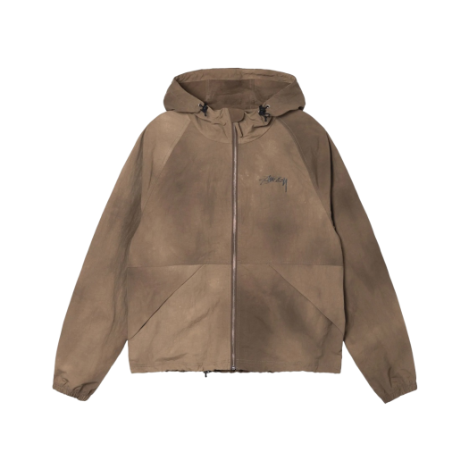 스투시 웨이브 다이 비치 쉘 자켓 마룬 | Stussy | KREAM 스투시 웨이브 다이 비치 쉘 자켓 마룬 | Stussy | KREAM
